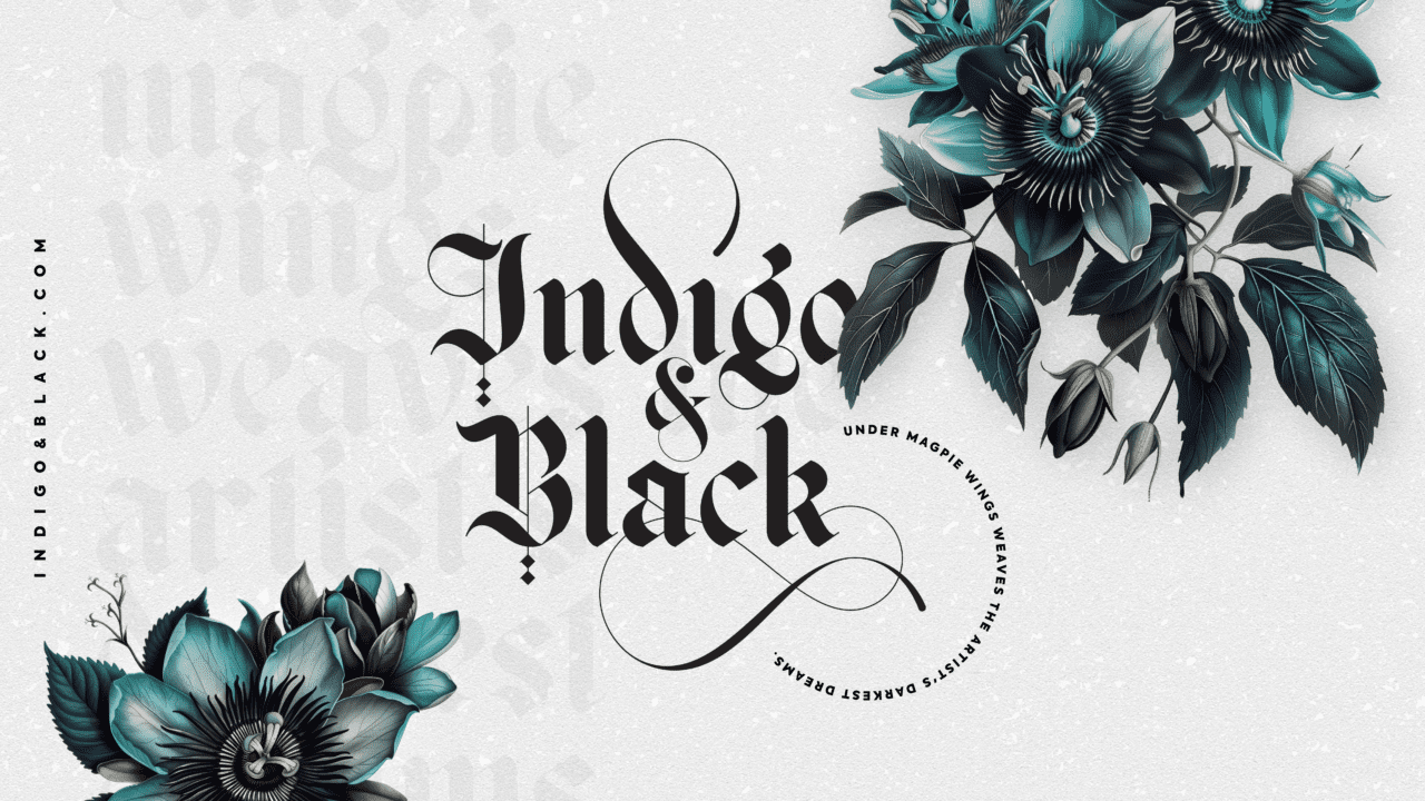 Indigo & Black – Design by Tucker Monticelli